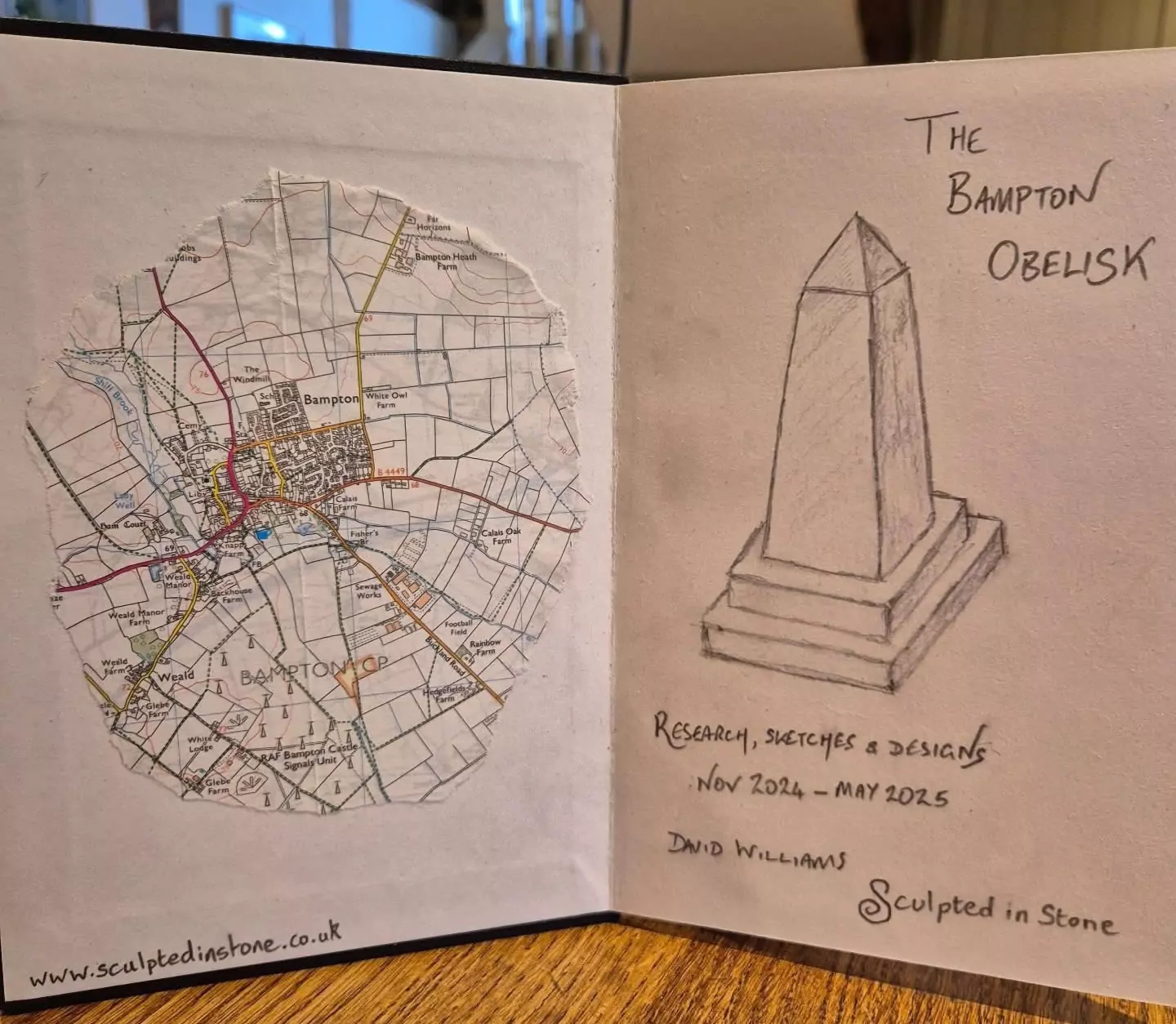 The Bampton Obelisk | Bampton Beam