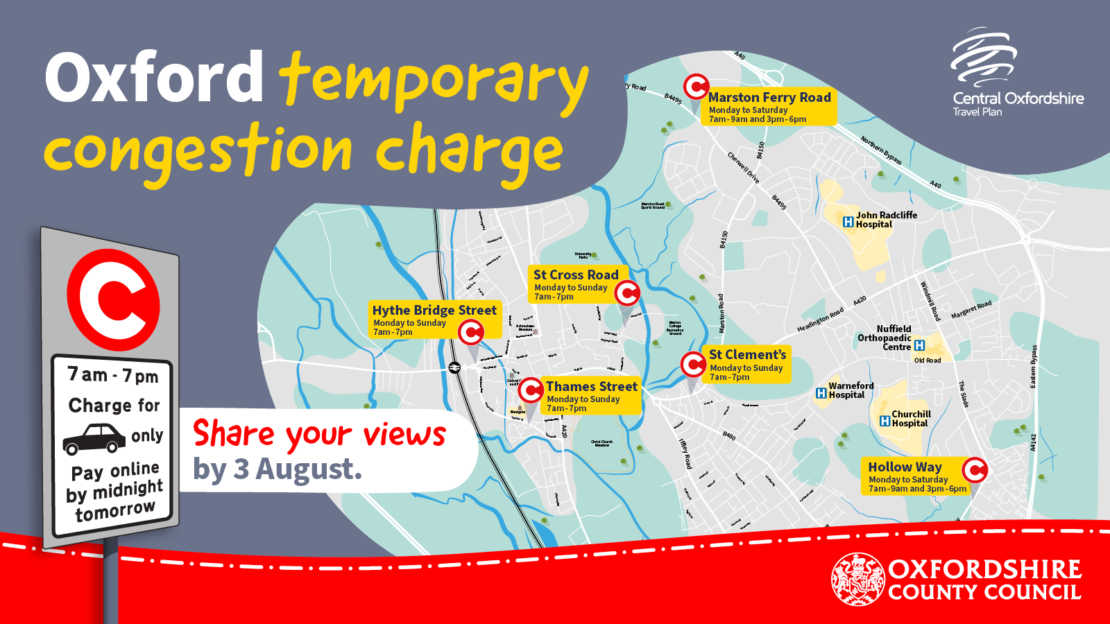 Oxford Temporary Congestion Charge | Bampton Beam