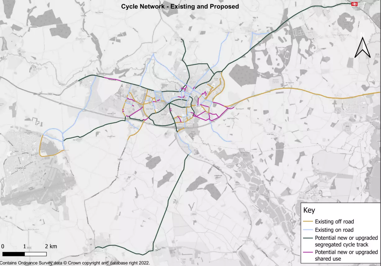 Proposed Cycle Routes | Bampton Beam
